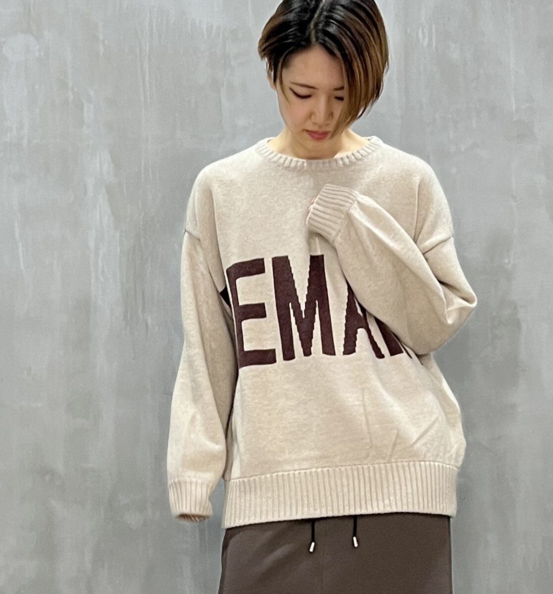 【冬の主役】ニットの着こなし – MFG WEBSTORE 公式ブログ